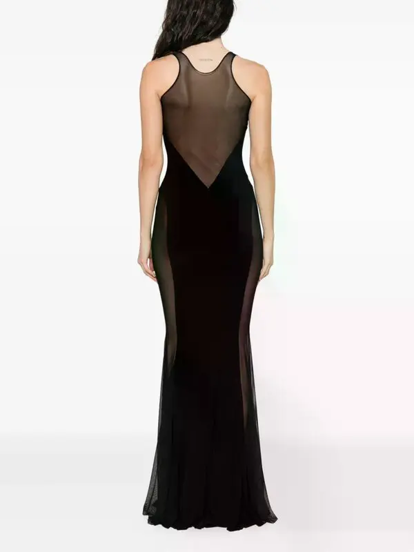 Norma Kamali Paneled Maxi Dress