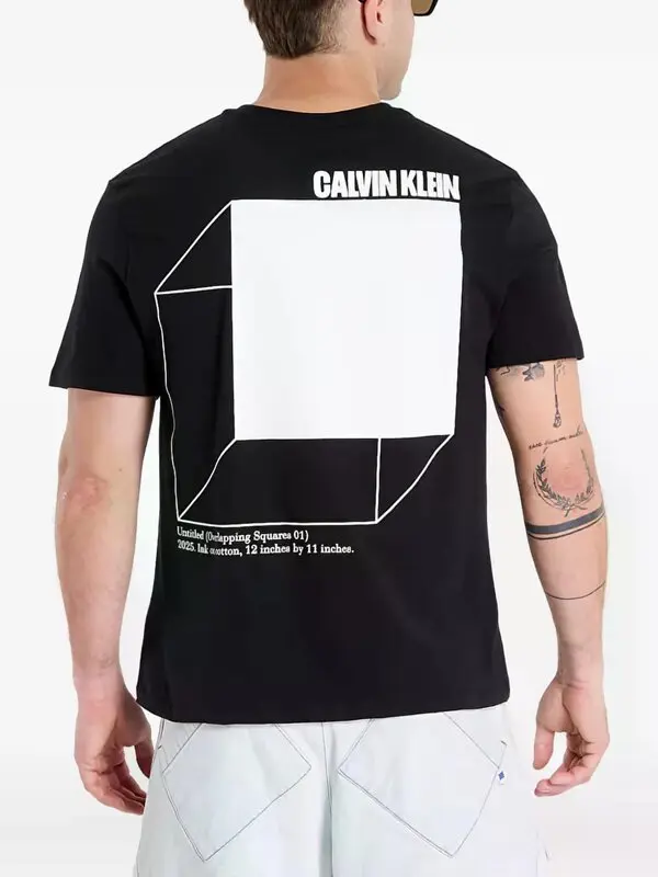 Calvin Klein Cube-print T-shirt