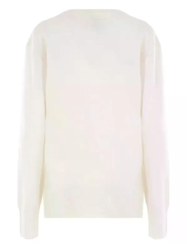 TOTEME V-neck Cashmere Sweater - Neutrals