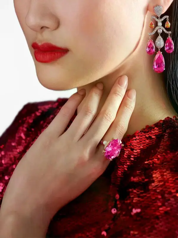 ANABELA CHAN 14k Gold Diamond Chandelier Earrings