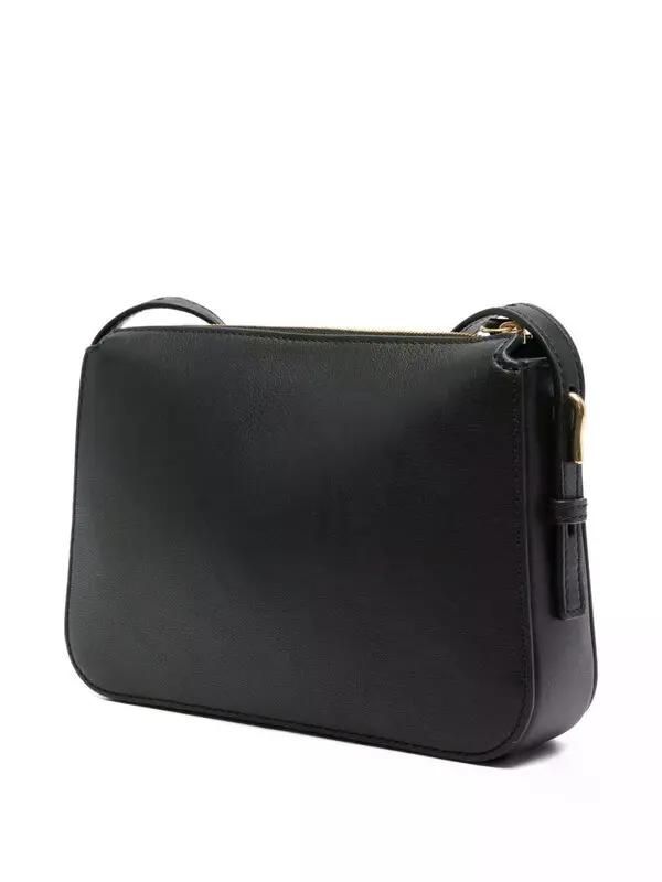 Mulberry Clovelly Leather Zip-top Cross Body Bag - Black