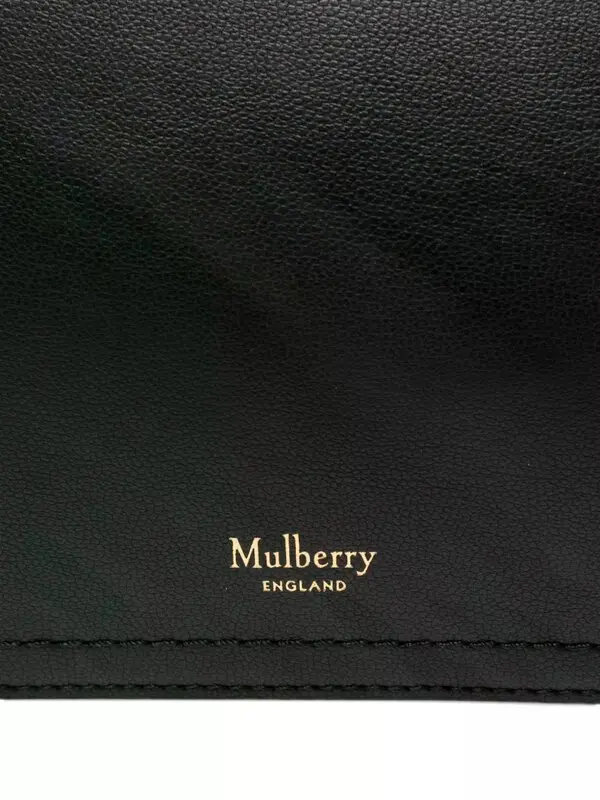 Mulberry Clovelly Leather Zip-top Cross Body Bag - Black