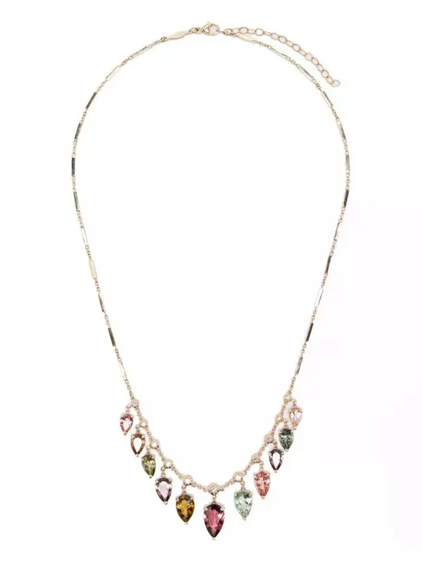 Jacquie Aiche 14k Yellow Sophia Diamond Necklace - Gold