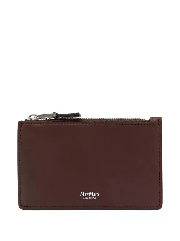Max Mara Leather Wallet - Brown