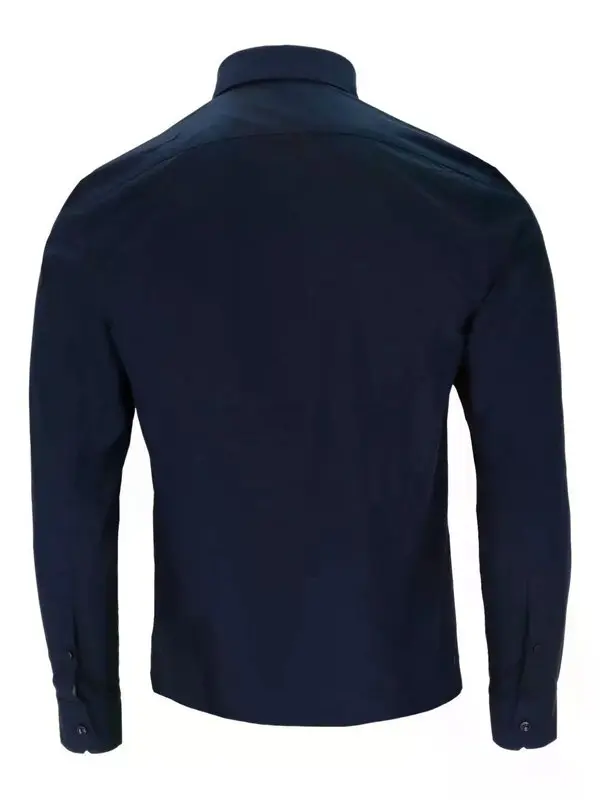 Roberto Cavalli Long-sleeve Button-fastening Shirt - Blue