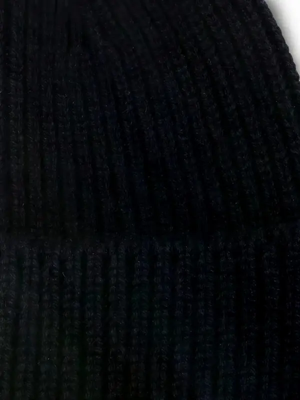Destin Turn-up Hem Beanie - Blue