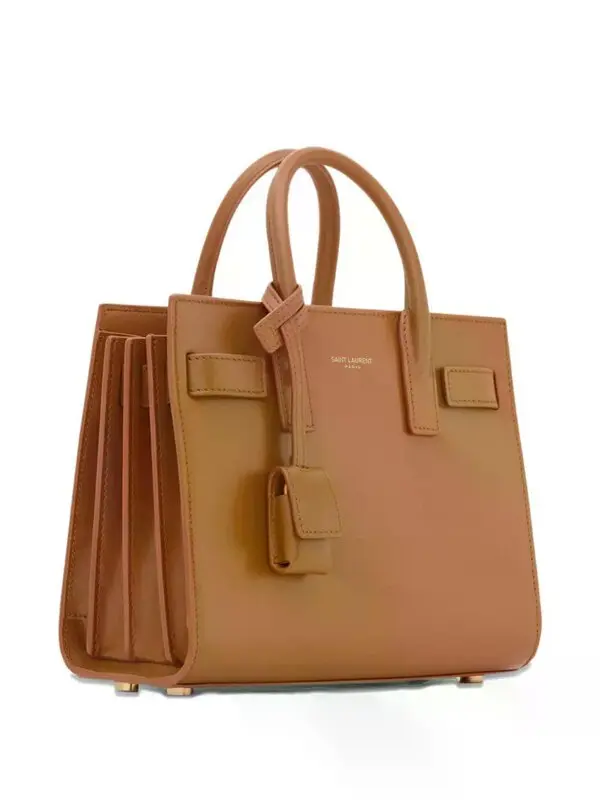 Saint Laurent Sac De Jour Nano Tote Bag - Brown