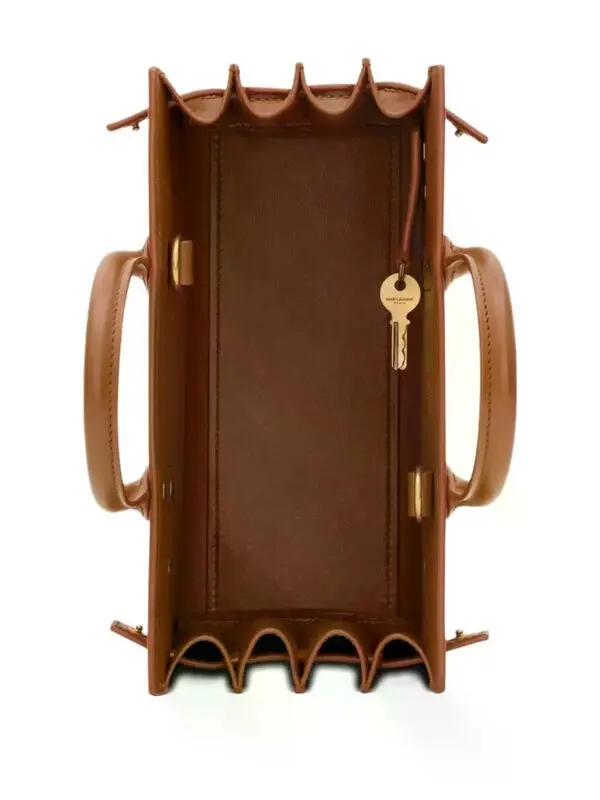 Saint Laurent Sac De Jour Nano Tote Bag - Brown