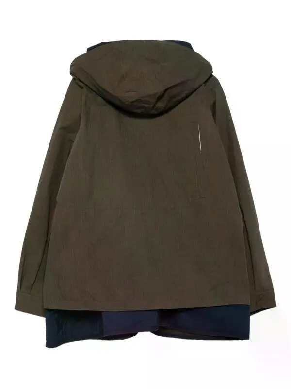 Sacai Hooded Multi-pocket Coat