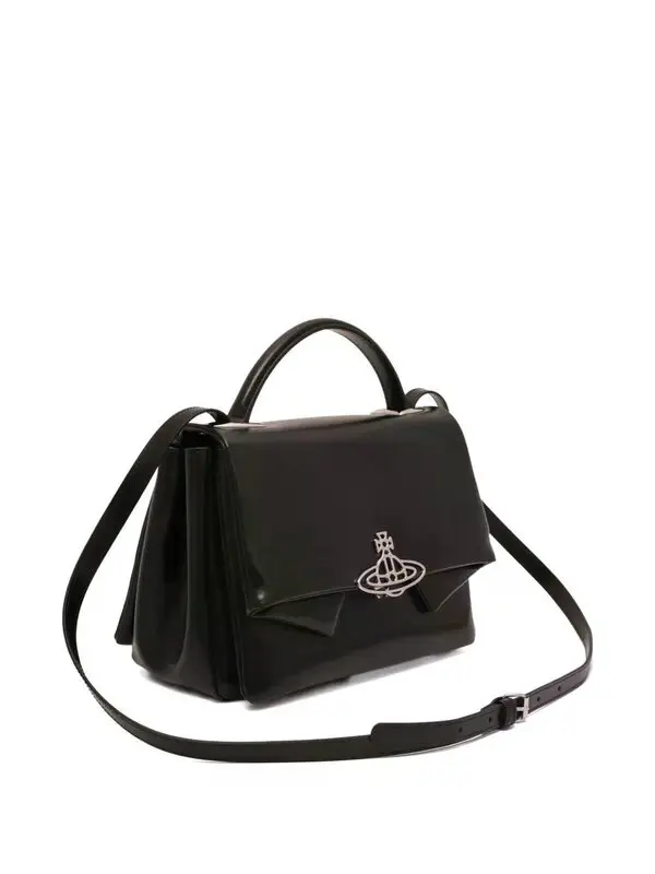 VIVIENNE WESTWOOD Orb-embellished Flap Bag