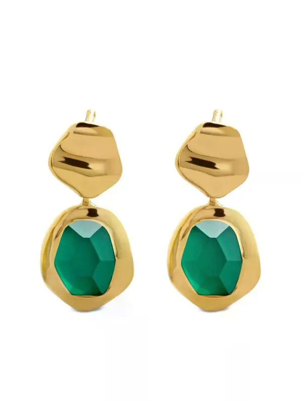 Monica Vinader Odyssey Drop Earrings - Gold