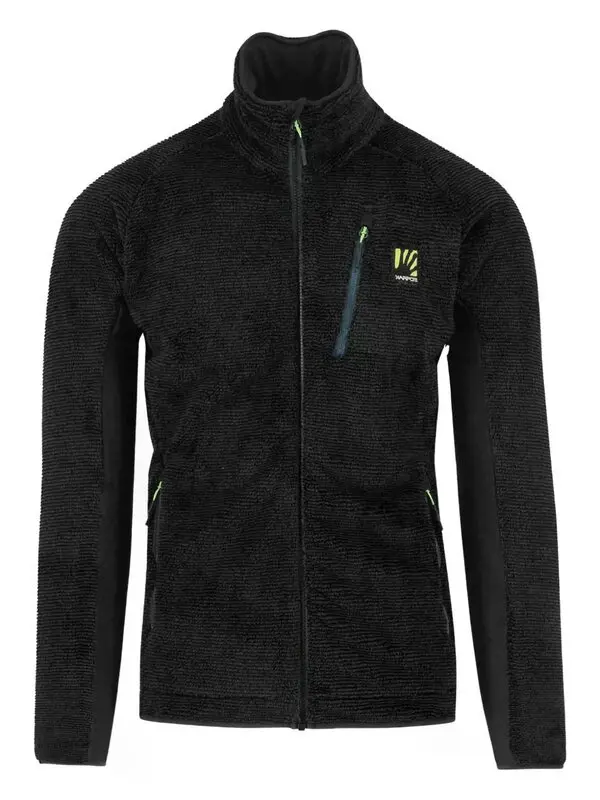 KARPOS Textured Zip-up Fleece Sweatshirt