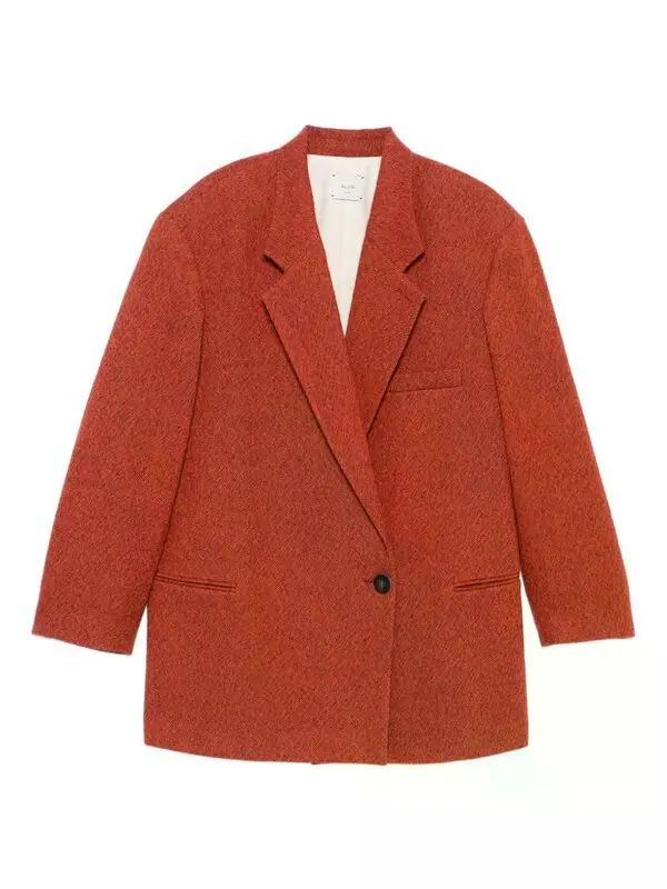 ALYSI Single-button Wool Coat