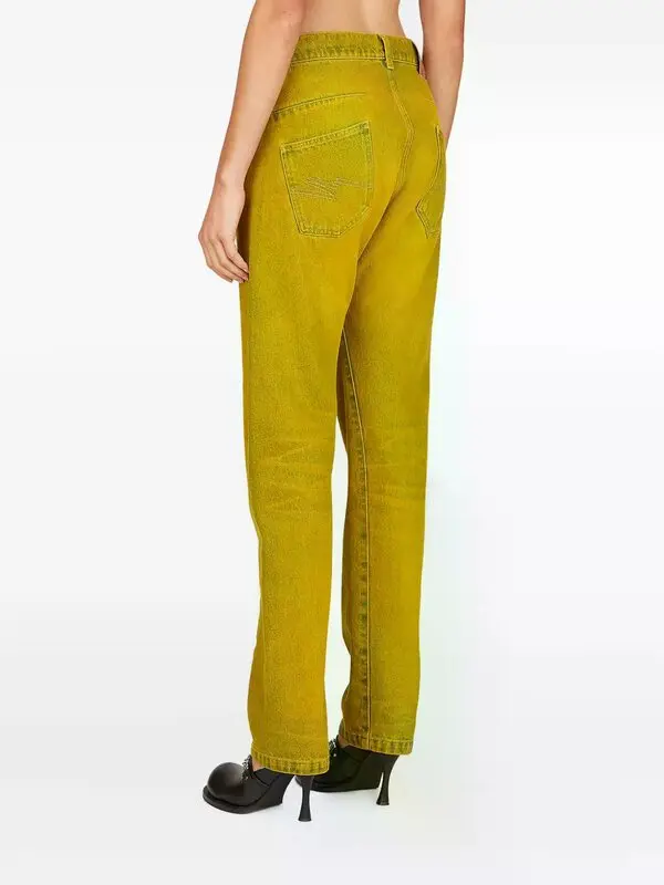 Martine Rose Straight Leg Distressed-finish Jeans