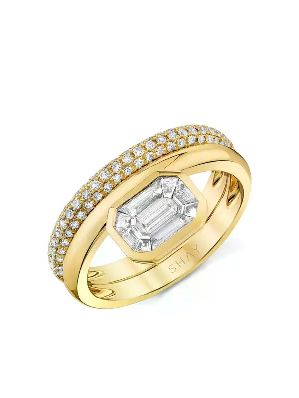 Shay 18k Yellow Diamond Ring - Gold