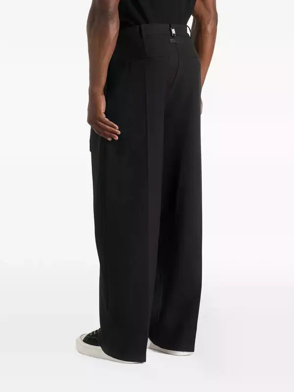 Manière De Voir Charles Wide Fit Wrap Leg Tailored Trousers