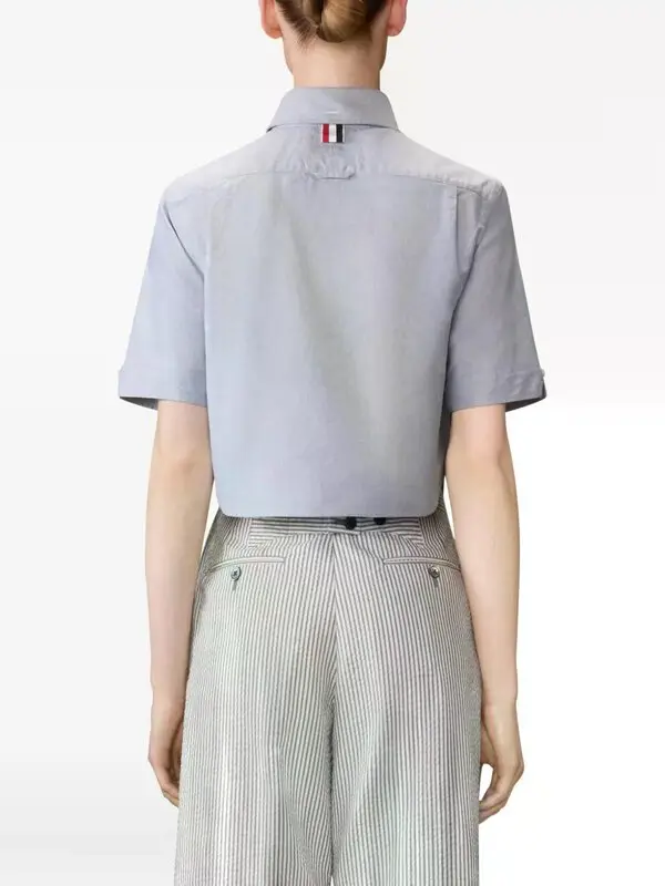 Thom Browne Oxford Short-sleeve Shirt