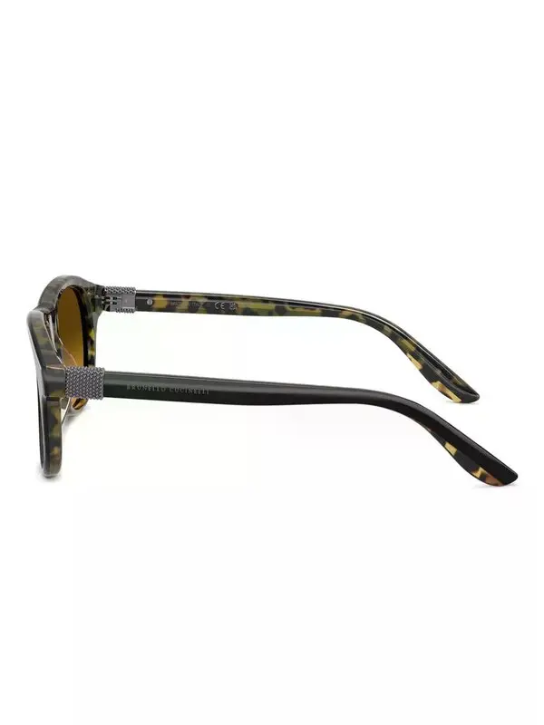 Brunello Cucinelli Tortoiseshell Sunglasses