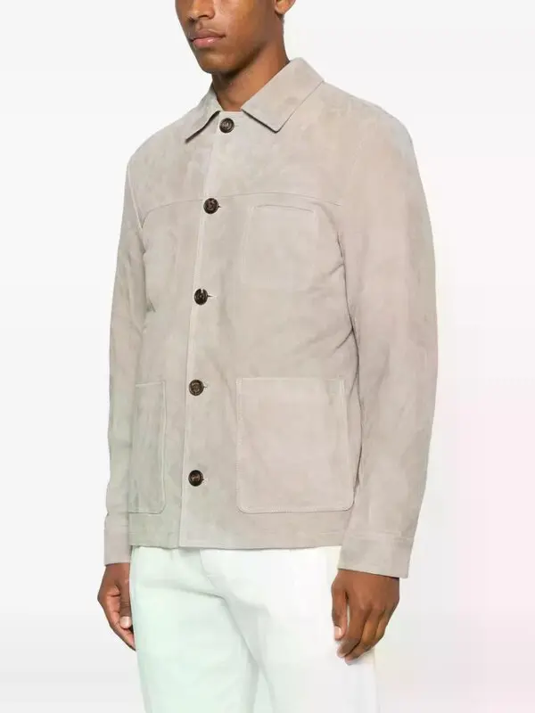 Eleventy Button-fastening Patch-pocket Jacket