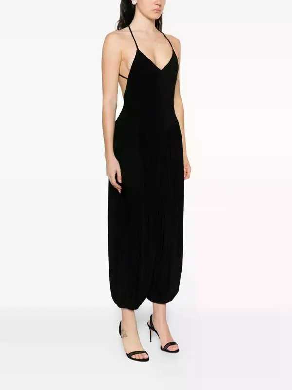 Norma Kamali Kenny Halterneck Jumpsuit