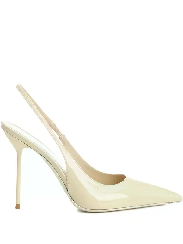 Paris Texas 105mm Lidia Slingback Pointed-toe Pumps