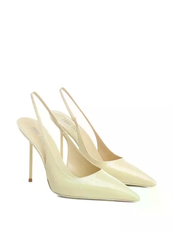 Paris Texas 105mm Lidia Slingback Pointed-toe Pumps