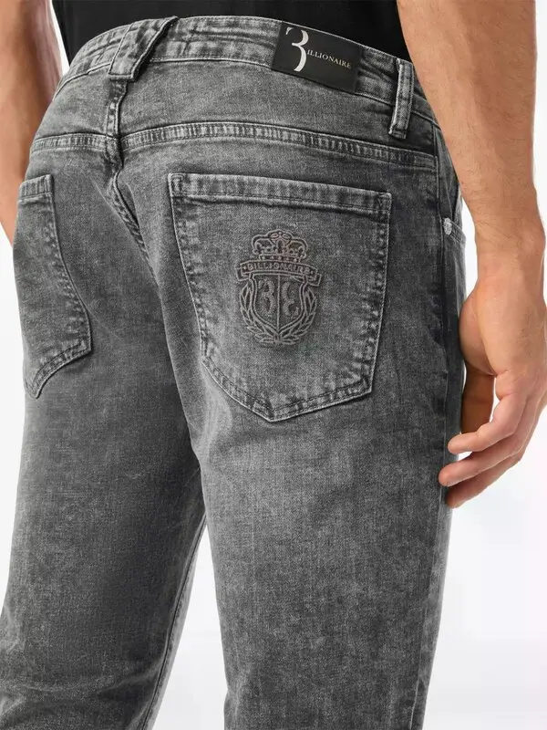 BILLIONAIRE Straight-leg Jeans - Grey