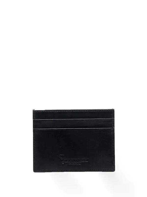 BILLIONAIRE Logo Leather Cardholder