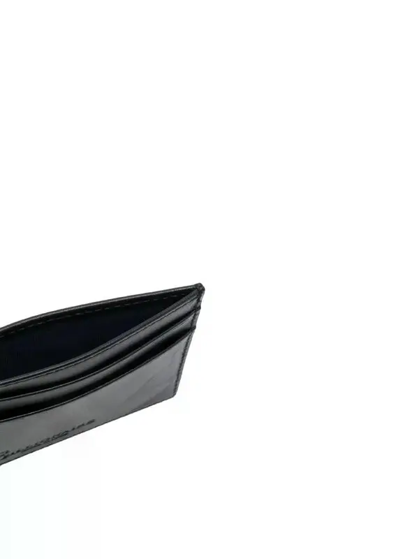 BILLIONAIRE Logo Leather Cardholder