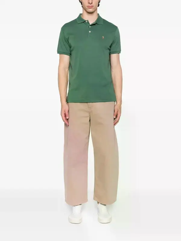Polo Ralph Lauren Embroidered Short Sleeve Polo Shirt - Green