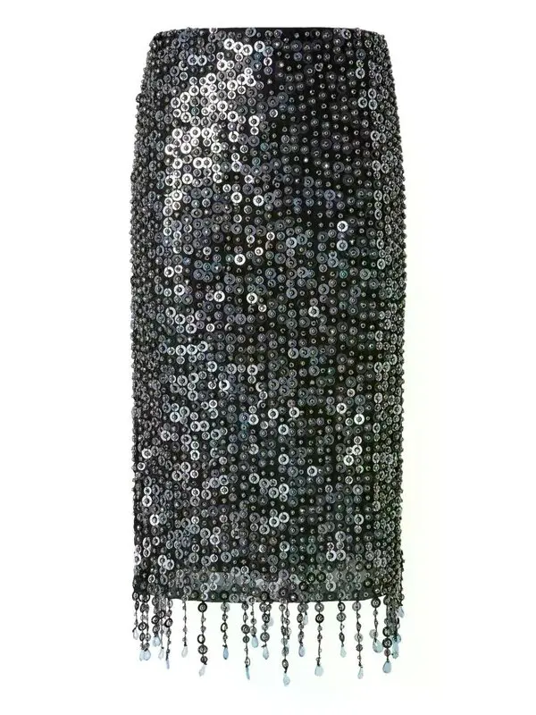 Pinko Sequinned Midi Skirt