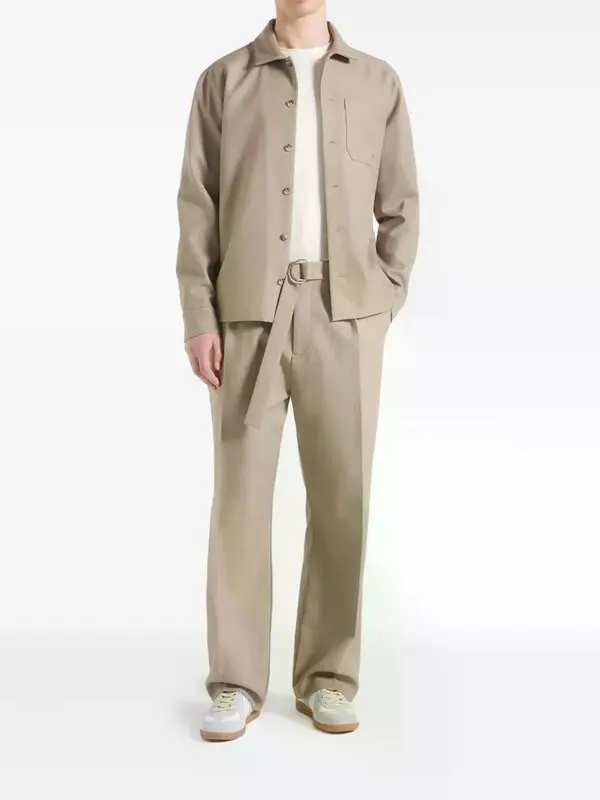 Manière De Voir Neutral Tailored Overshirt