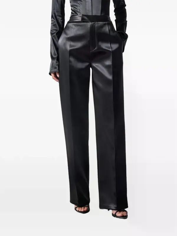 Manière De Voir Bella Satin Tailored Pants