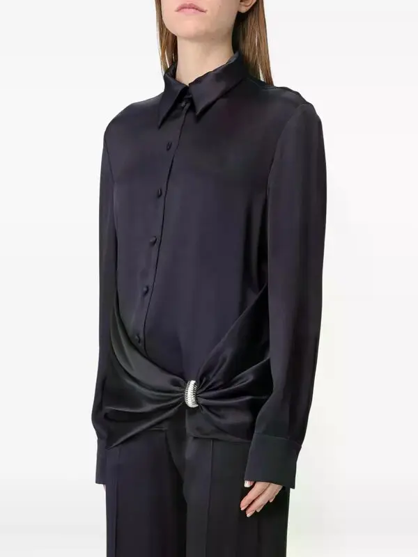 Alberta Ferretti Cape-sleeved Maxi Dress