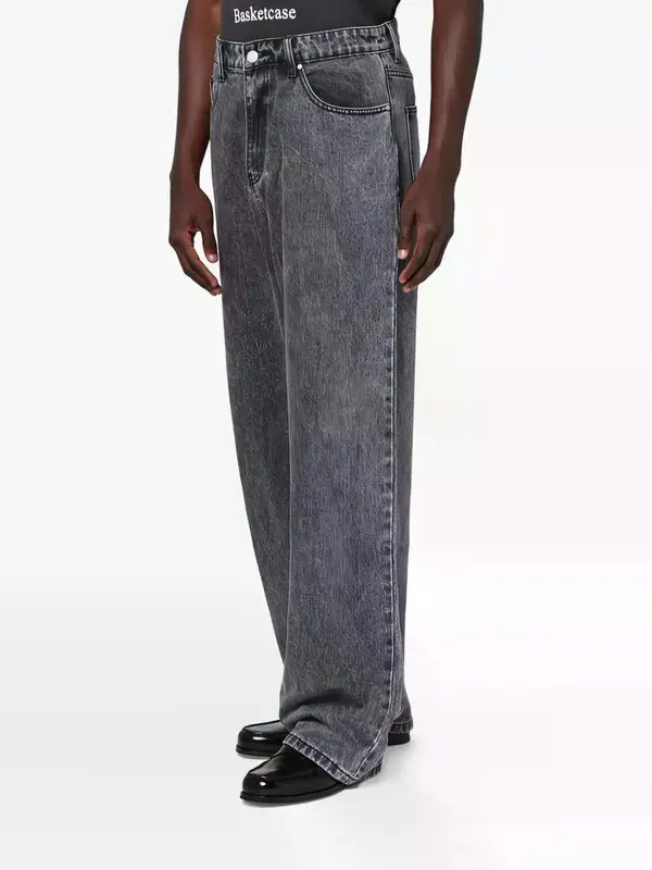 BASKETCASE Straight Leg Cotton Jeans