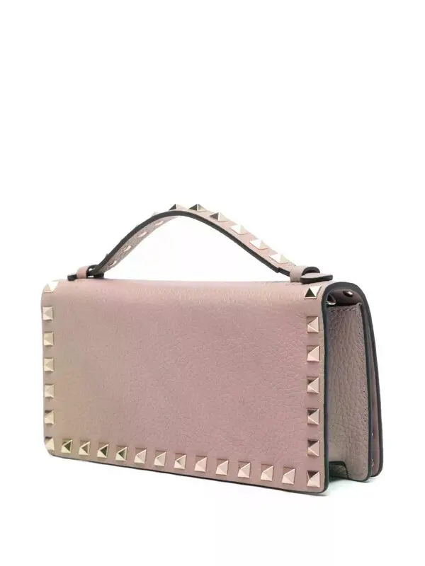 Valentino Garavani Rockstud Embellished Clutch Bag
