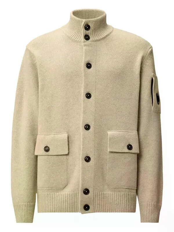 C.P. COMPANY High-neck Cardigan