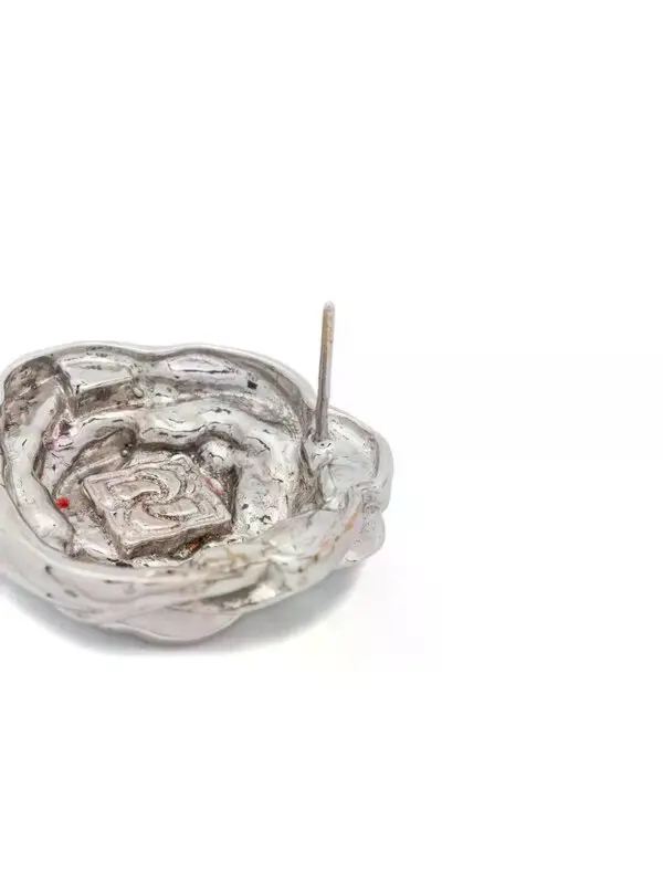 Magda Butrym Rose Earrings - Silver