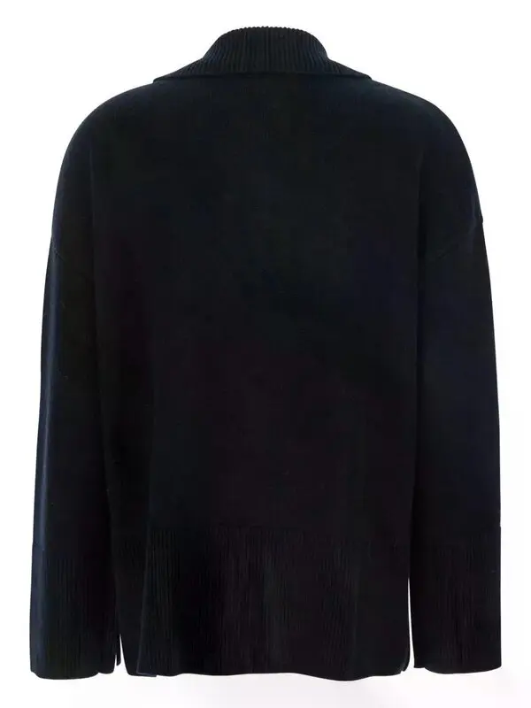P.a.r.o.s.h Polo-neck Ribbed Sweater
