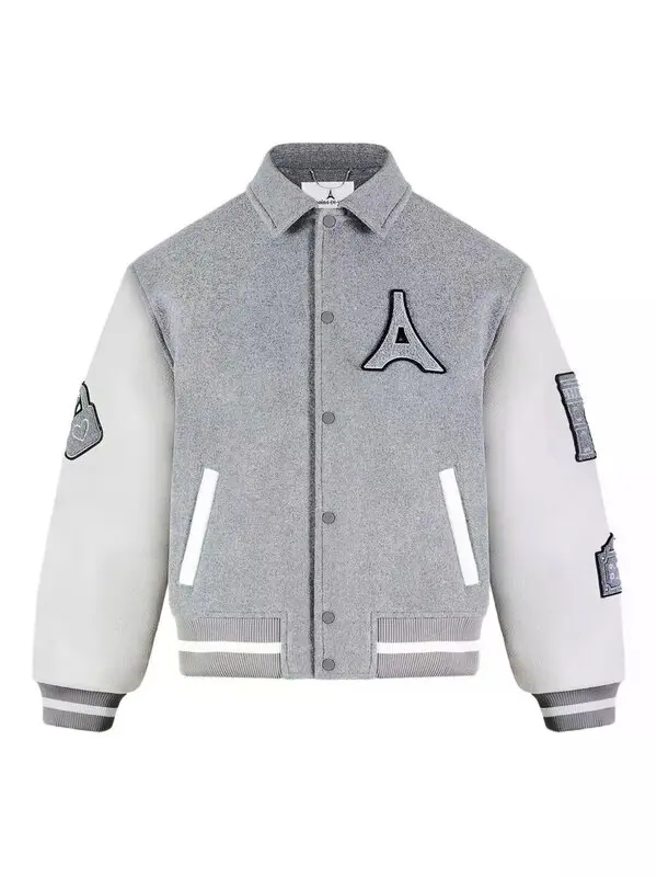 Manière De Voir Maniere De Voir Mona Lisa Wool-blend Varsity Jacket