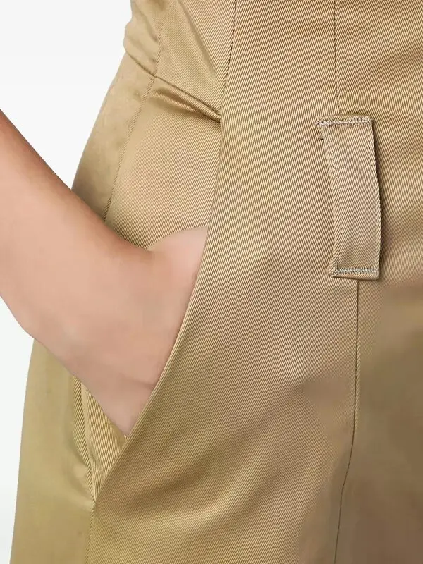 THELATEST Cotton Playsuit With Concealed Front Fastening