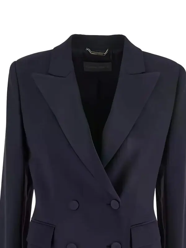 Alberta Ferretti Double-breasted Peak-lapel Blazer