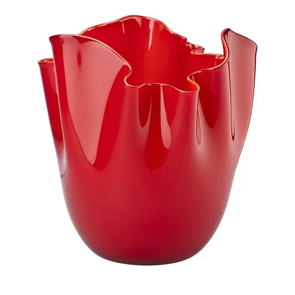 VENINI Fazzoletto Vase 42 Oz - Red
