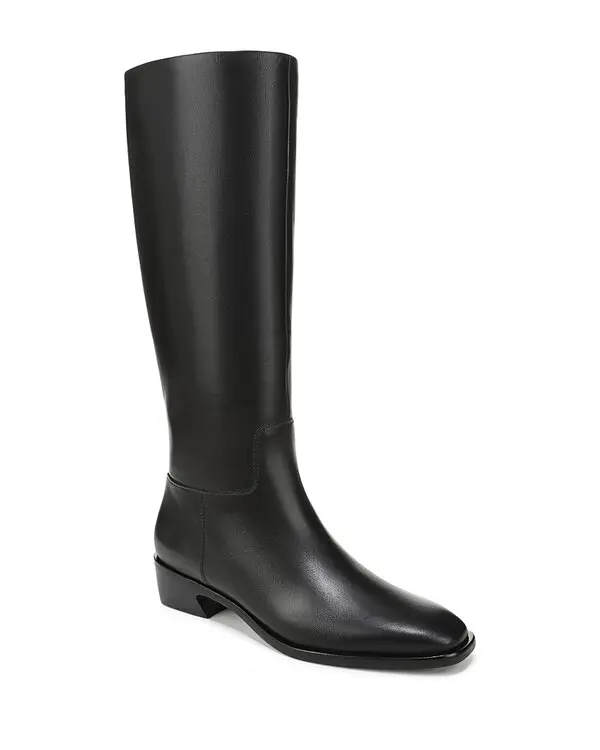 Vince Andes Leather Boots - Black