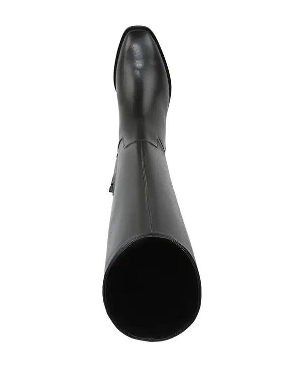 Vince Andes Leather Boots - Black