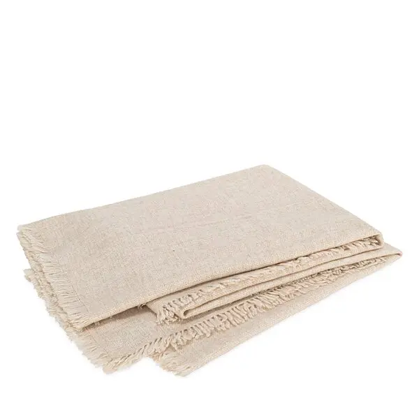 MATOUK Maya Cashmere & Silk Throw - Dune