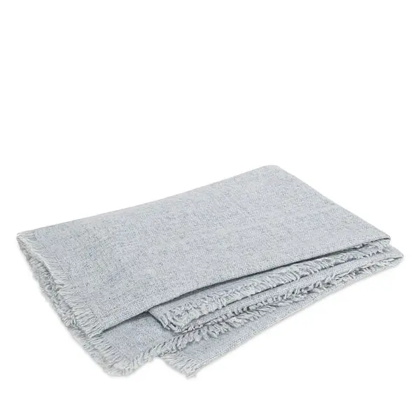 MATOUK Maya Cashmere & Silk Throw - Mist