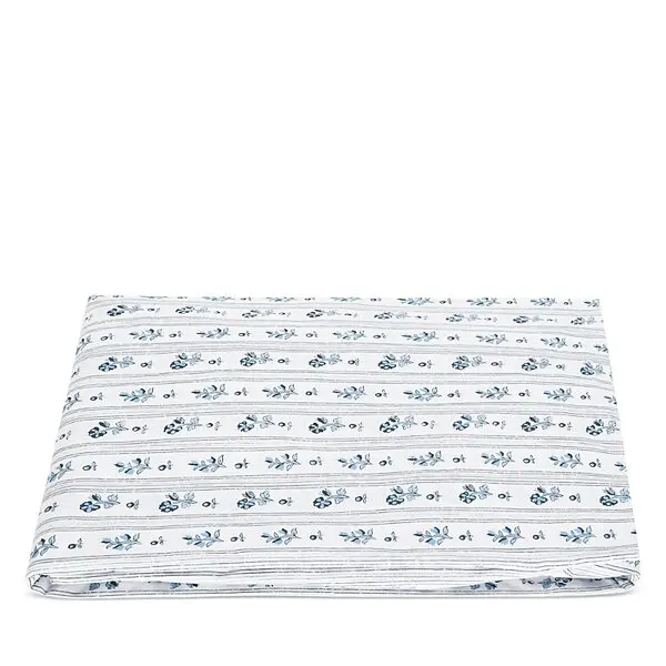 MATOUK Cabanon Stripe Fitted Sheet, California King - Blue