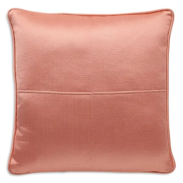 KUTNIA Kutnu Silk Road Solid Decorative Pillow, 20 X 20 - Dusty Pink