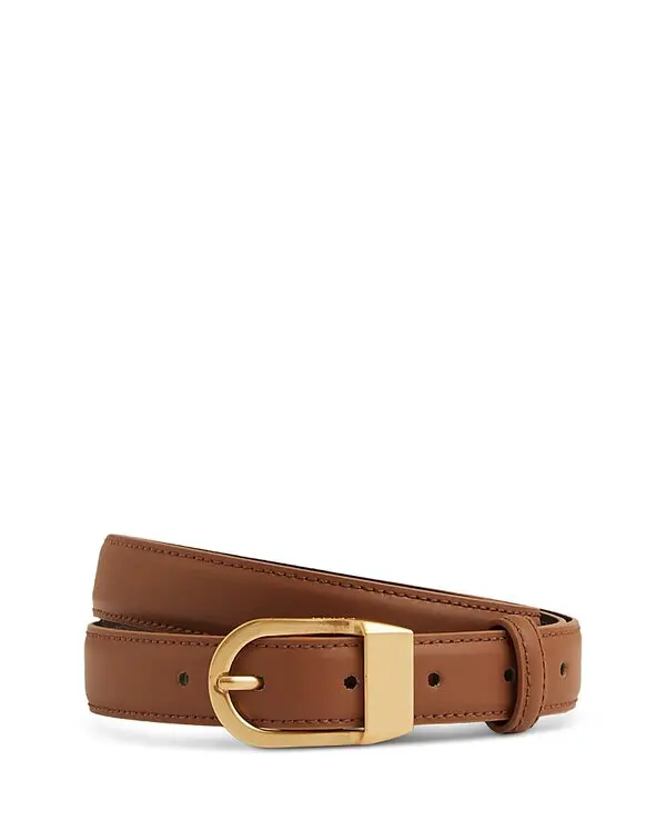 REISS Buckle Belt - Tan